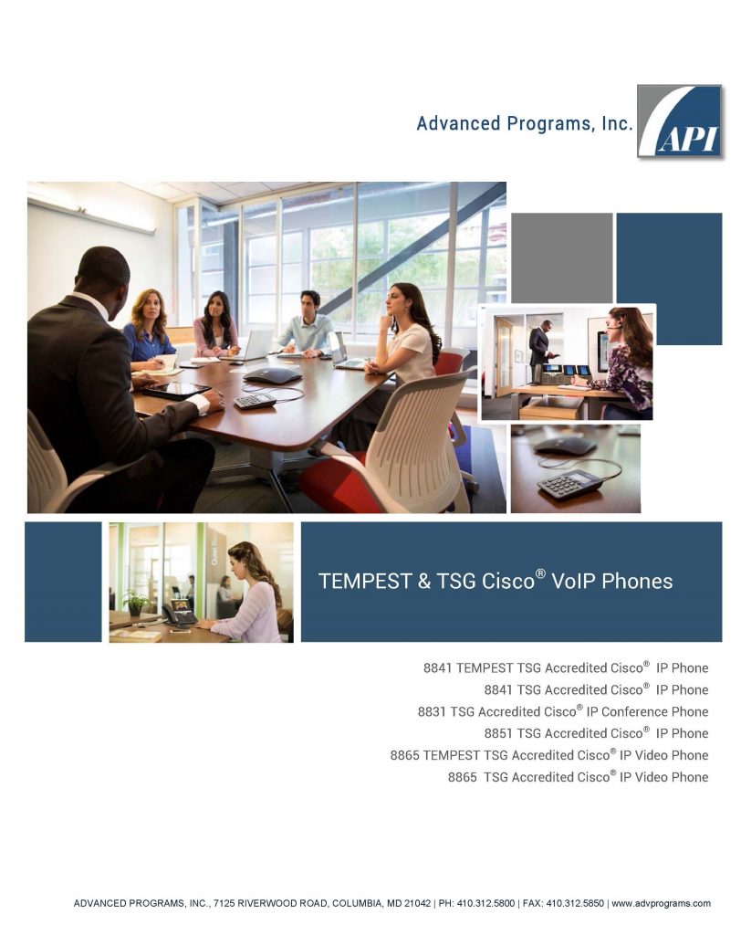 Advanced Programs, Inc. - NCSI