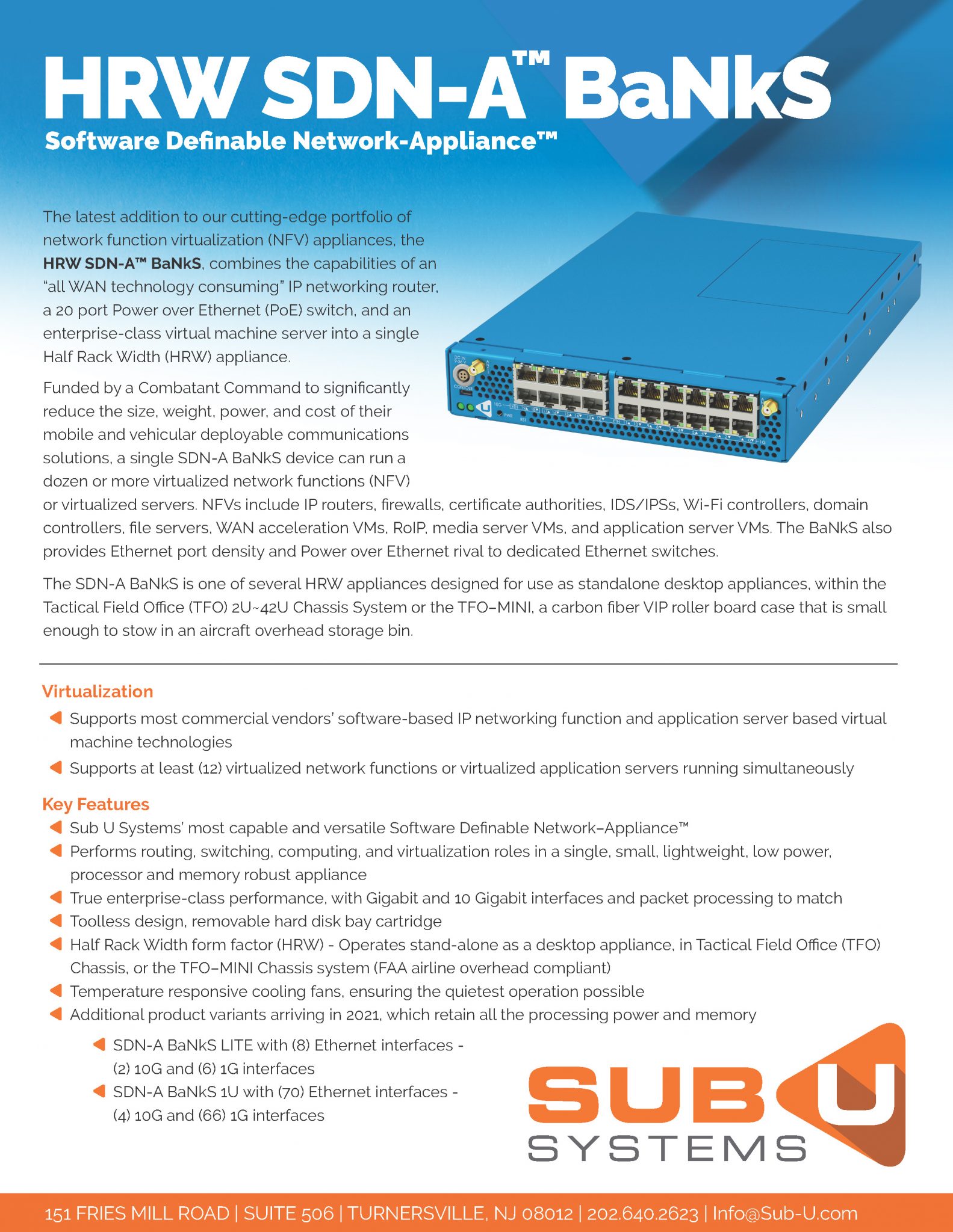 Sub U Systems - NCSI