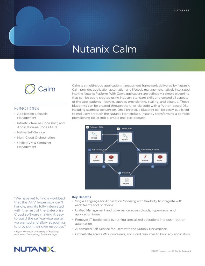 Nutanix - Low Light Summit - NCSI