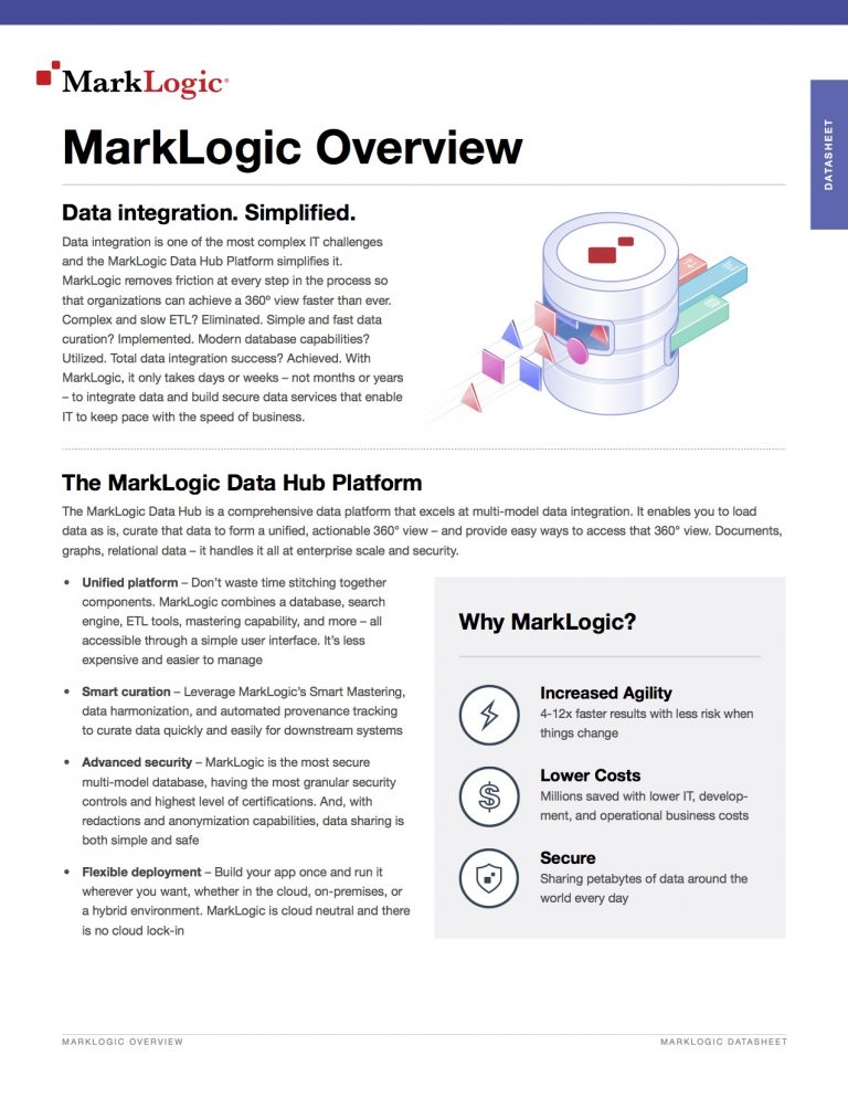MarkLogic - DIA CIO Virtual Summit - NCSI