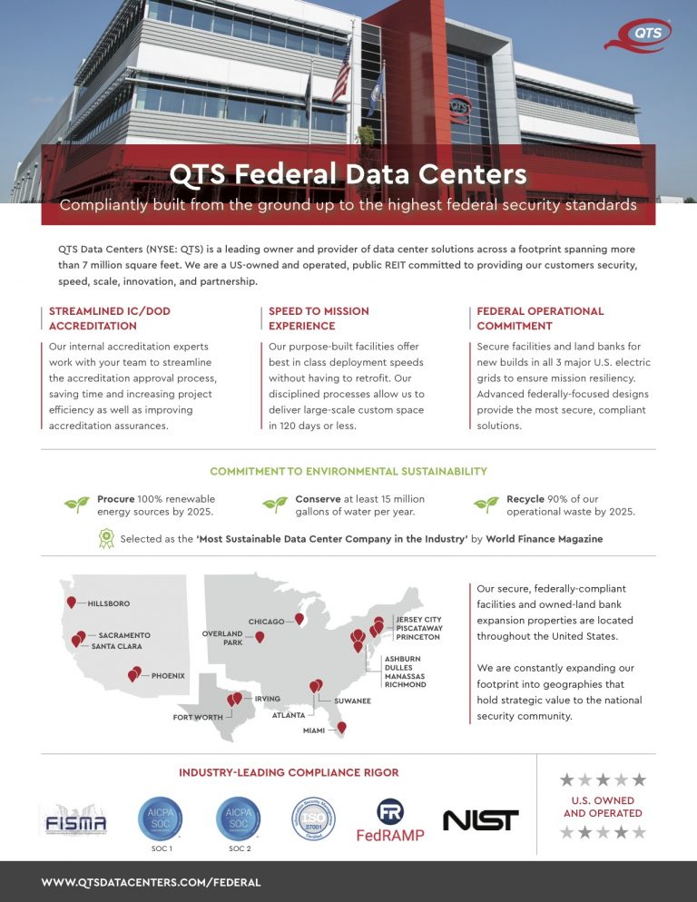 QTS Data Centers - DIA CIO Virtual Summit - NCSI