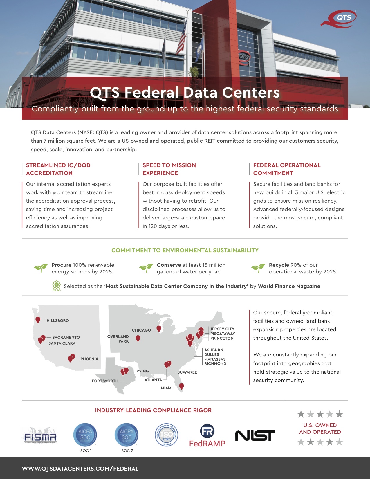 QTS Data Centers - DIA CIO Virtual Summit - NCSI