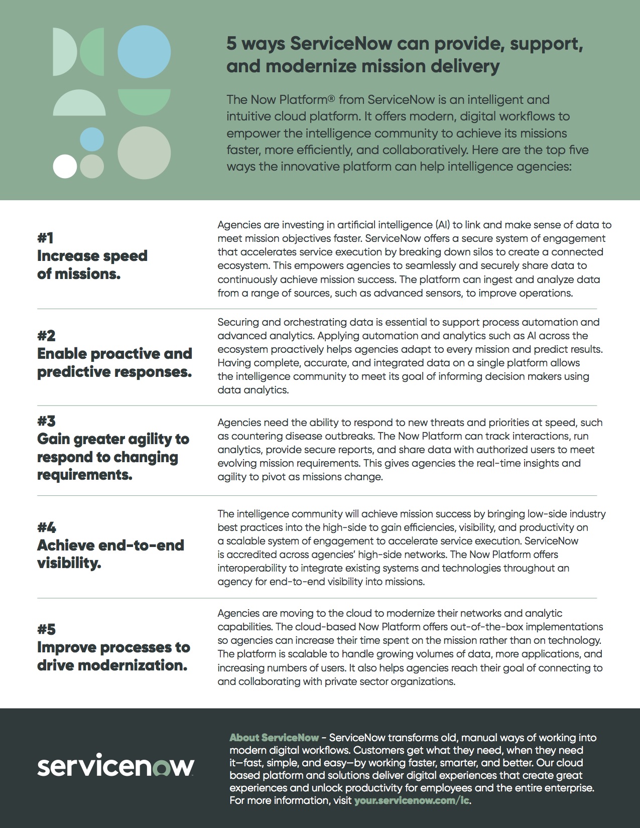 ServiceNow - DIA CIO Virtual Summit - NCSI