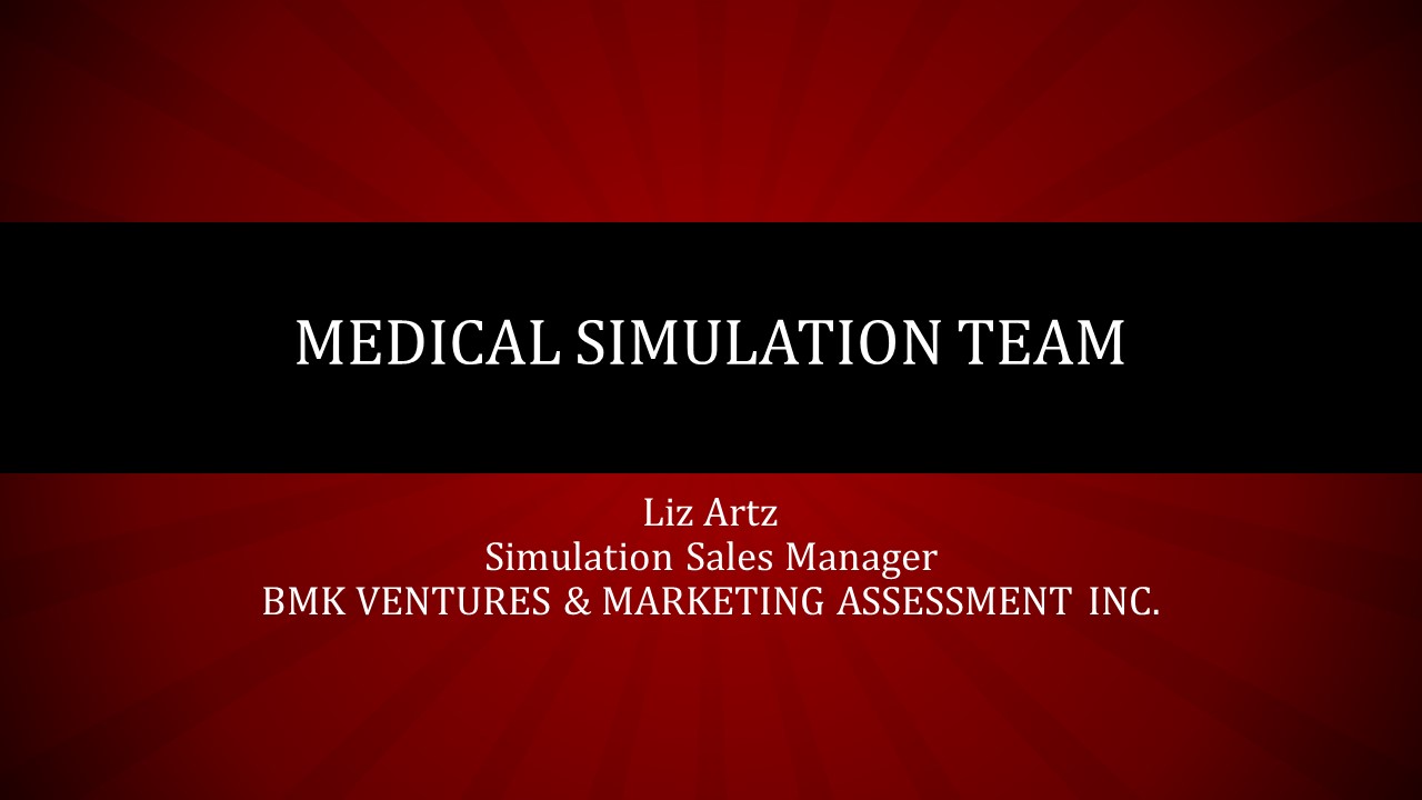 Medical, Modeling, & Simulation - BMK Ventures - NCSI